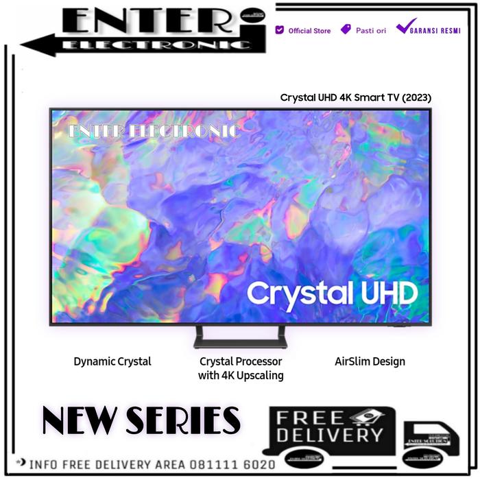 Promo SAMSUNG UA50CU8500 - LED SMART TV LED 50 INCH CRYSTAL UHD 4K 50CU8500 Cicil 0% 3x - Kota ...
