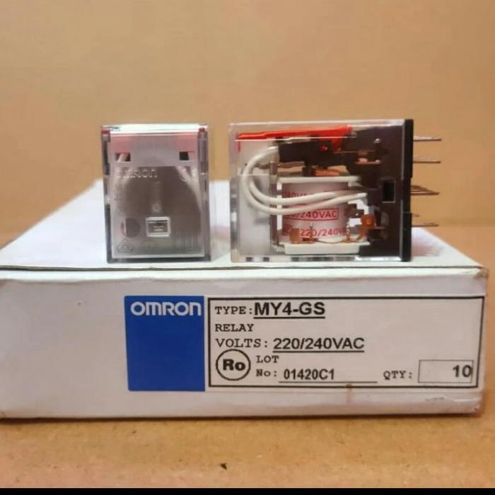 Jual Relay Omron MY4-GS 220V 100% ORI / MY4 GS 220V - Jakarta Barat ...