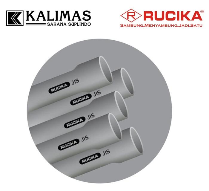 Jual Pipa PVC VU JIS d. 5" x 4Mtr (RUCIKA) - Jakarta Pusat - kalimas.online | Tokopedia