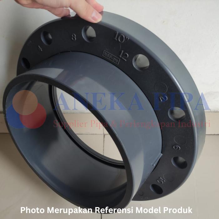 Jual Vanstone Flange UPVC Sch 80 Socket ANSI 150 Size 10 Inch - Kota ...