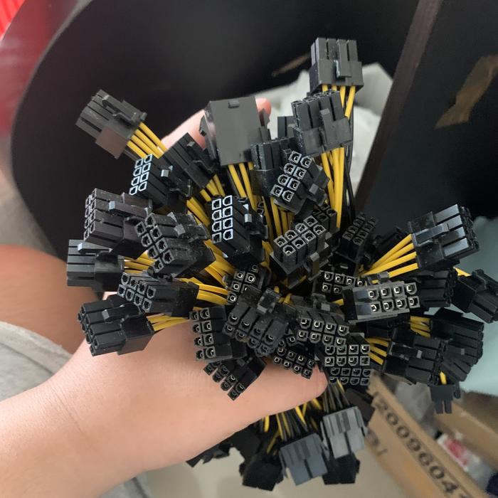 Jual Kabel 8 Pin Male to Female / Perpanjangan 8Pin VGA PCIE PCI-E ...