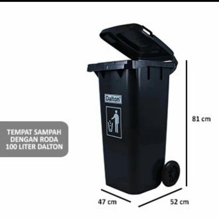 Jual Bak sampah 100 liter mrek DALTON HDPE matrial plastik - Jakarta ...