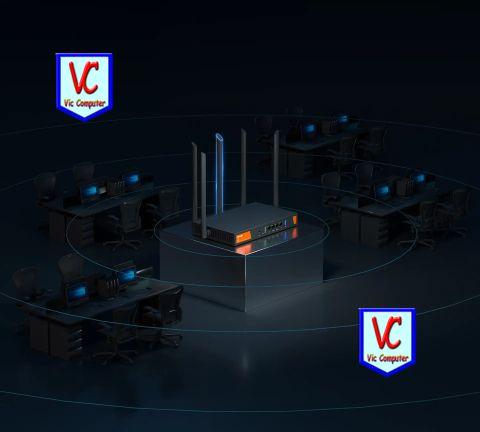 Jual Tenda W30e Ax3000 Dual Band Wifi-6 Gigabit Load Balance Router Di ...