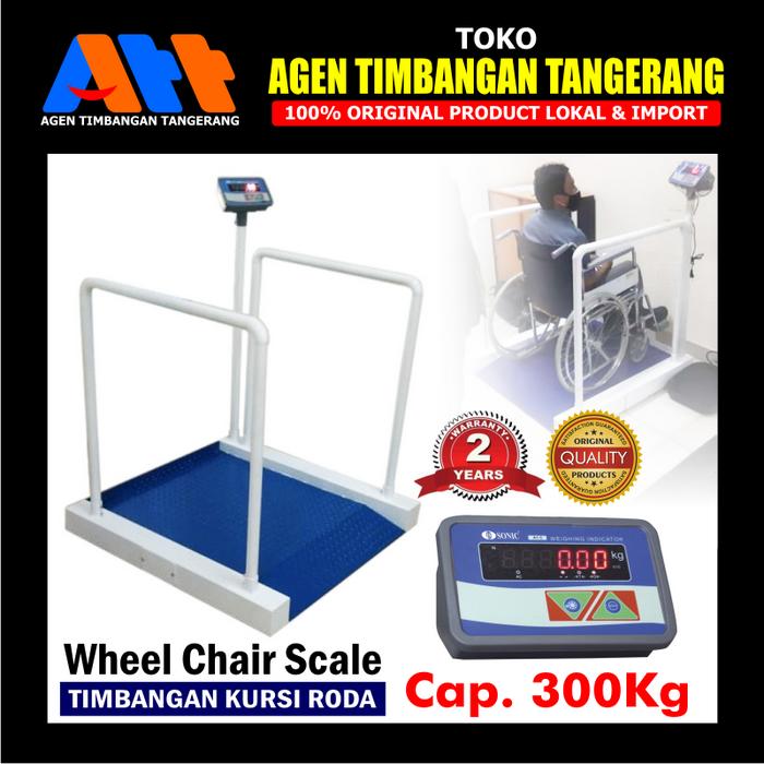 Jual Timbangan Kursi Roda WCS A15-DD Cap. 300kg untuk Rumah Sakit dan ...