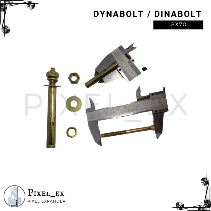 Promo Dinabolt Dynabolt M8 M10 M12 M14 M16 M20 8x60 s/d 20x180 Expander ...