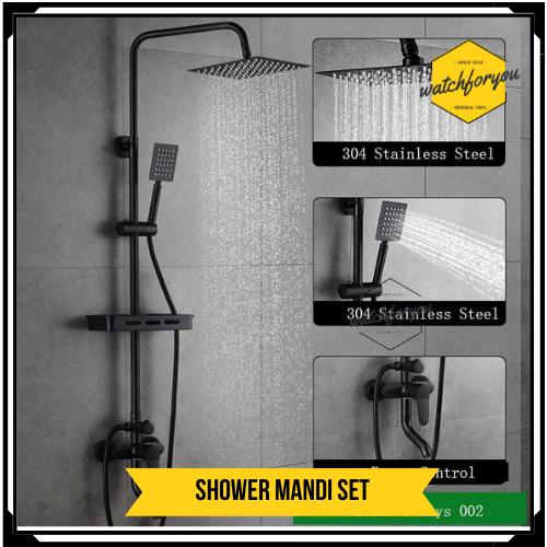 Promo Shower Mandi Set Komplit Bathroom Mixer Dengan Faucet Bathtub ...