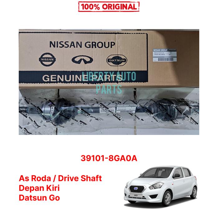 Jual As Roda / Drive Shaft Depan Kiri Datsun Go Original (39101-8GA0A ...