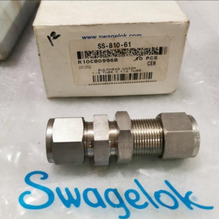 Jual UNION BULKHEAD SWAGELOK 1/4 OD X 1/4 OD - Jakarta Pusat ...