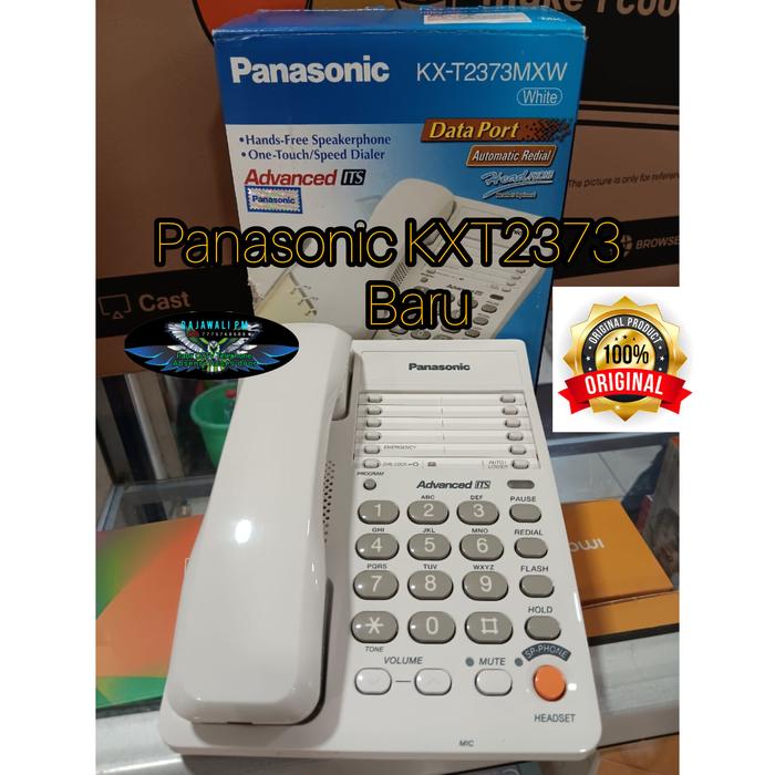 Jual Panasonic KX-T2373 pesawat telepon analog baru garansi 1th ...