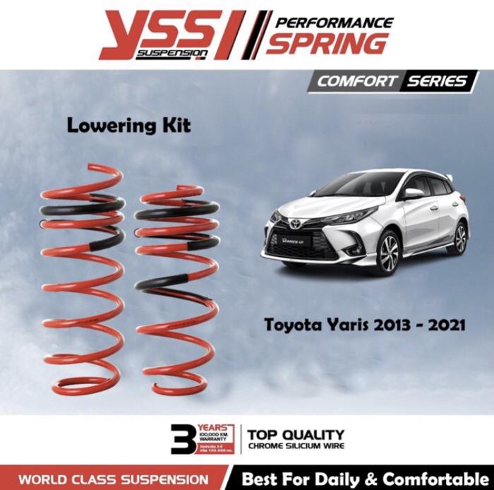 Jual Per yss perfomance spring toyota yaris lowering kit - Jakarta ...