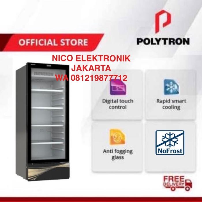 Jual Free* ongkir polytron showcase chiller SCN 238X showcase no frost ...