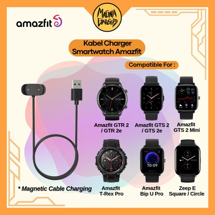 Jual Kabel Charger Amazfit BIP U / GTS 2 Mini / GTS 2 / GTR 2 / T-Rex ...