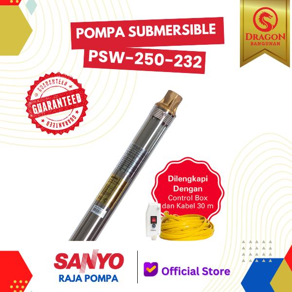 Jual Sanyo PSW 250 - 232 0,33 HP + Kabel 30m Pompa Satelit SubMersible ...