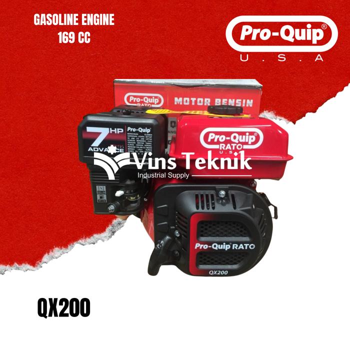 Promo Mesin penggerak Gasoline engine Bensin 7HP Proquip QX200 QX 200 Cicil 0% 3x - Kota Bekasi ...