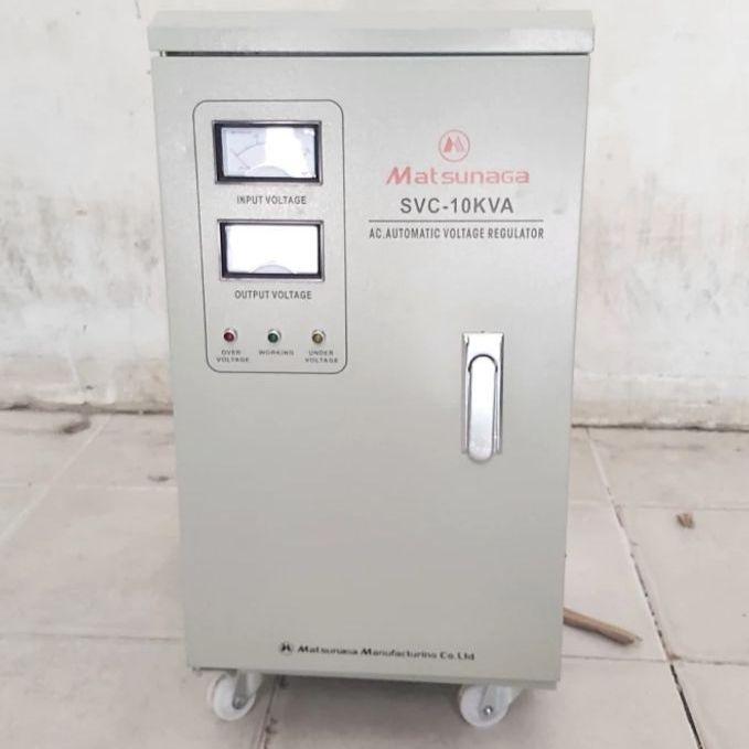 Jual Stavol SVC 10kva Matsunaga / Stabiliser 10kva / stavol 10000watt ...