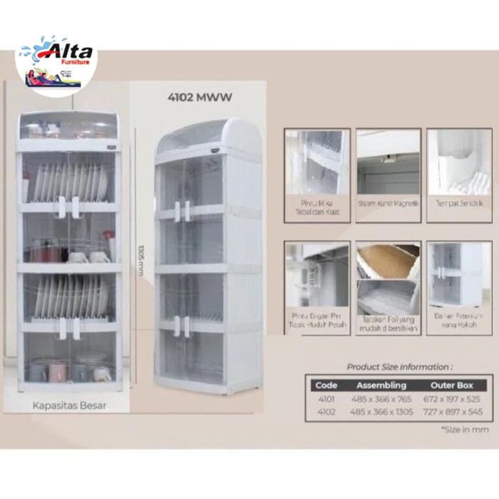 Jual RAK PIRING/RAK PIRING PLASTIK/RAK PIRING PORTABLE - 5 SUSUN ...
