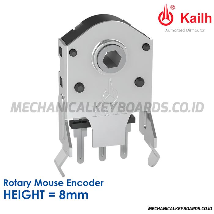 Jual Kailh CEN988012R04 Rotary Mouse Scroll Wheel Encoder (H=8mm - 1 ...