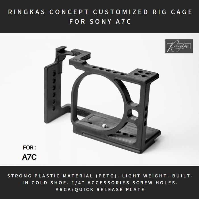 Promo RINGKAS CONCEPT Customized Rig Cage Case Sony A7C Camera Cage ...