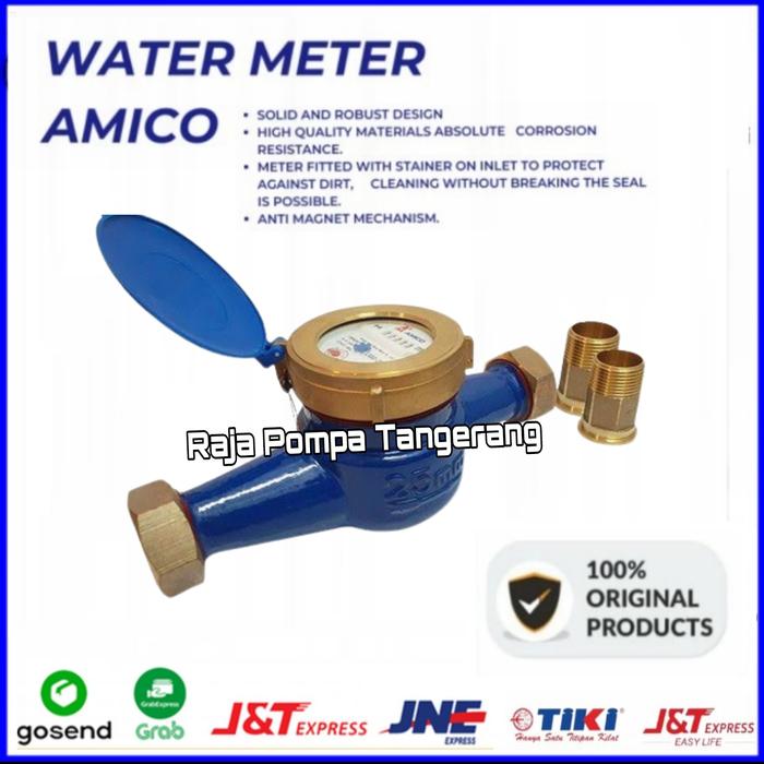 Jual Water Meter 1-1/2 Inch Amico - Meteran Air - Flow Meter - Jakarta ...