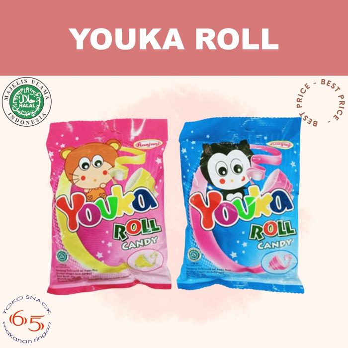 Jual permen youka roll 20. permen gulung panjang - Kota Bandung - toko ...