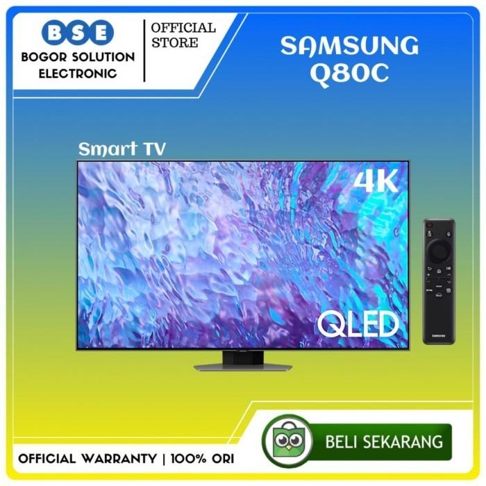 Promo TV QLED 65 INCH SAMSUNG 65Q80C QA65Q80C QLED 4K SMART PENGGANTI 65Q80B Cicil 0% 3x - Kota ...