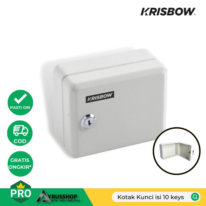 Jual Key Box Brankas Kotak Tempat Kunci Besi Kapasitas 10 Gantungan ...
