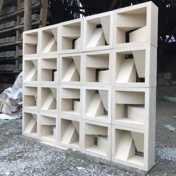 Jual Roster beton/minimalis/Roster pagar lubang angin/motif z - Abu-abu ...