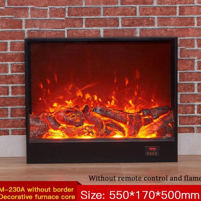Jual Electric Fireplace Led Burner Insert Fireplace Chimney Led Optical ...