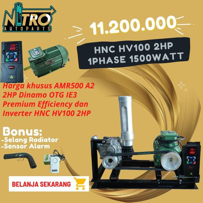 Jual Blower Supercharger Amr500 2hp IE 3 Premium Efficiency Motor HV100 - Kota Tangerang - Nitro ...