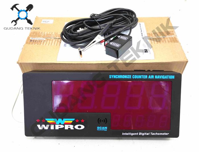 Jual Tachometer Digital RPM Motor Mobil WIPRO Alat ukur Putar Kecepatan ...