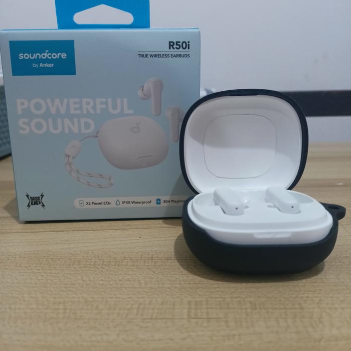 Jual Case Casing cover Silicone Anker Soundcore R50i A3949+ Carabiner ...