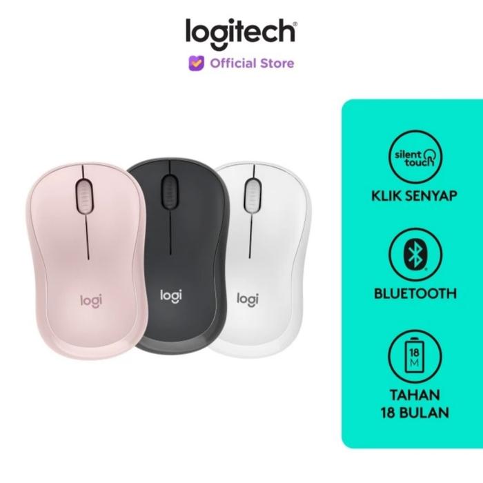 Jual Logitech M240 Wireless Portable Mouse Bluetooth Silent Click Touch - Kota Bekasi - Raja ...