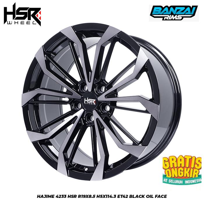 Jual Velg Mobil Ring 19 HSR HAJIME Untuk Santafe Innova Zenix ...