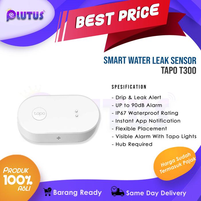 Jual TP-LINK Tapo T300 Smart Water Leak Sensor Detector 90dB IP67 TPLINK - Jakarta Pusat ...