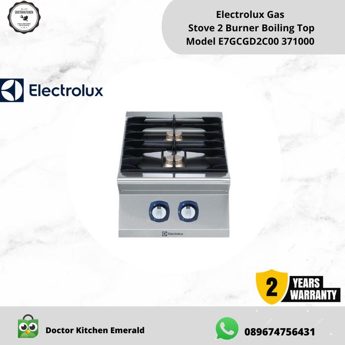 Jual Electrolux Stove 2-Burner Gas Top Model E7GCGD2C00 371000 - Kota ...