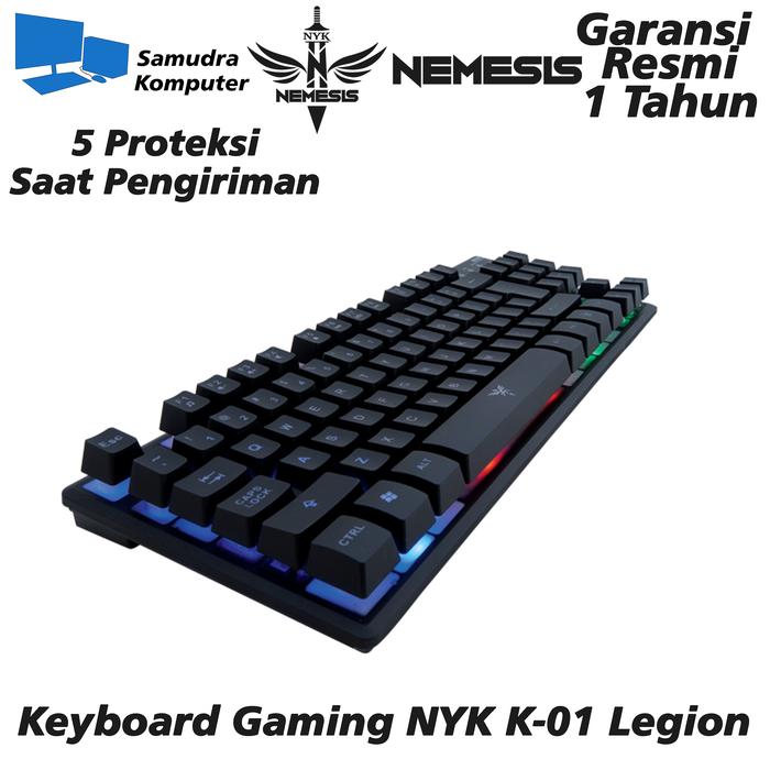 Jual Keyboard Gaming NYK TKL K-01 / K01 Legion - Kab. Cianjur - Samudra Komputer | Tokopedia