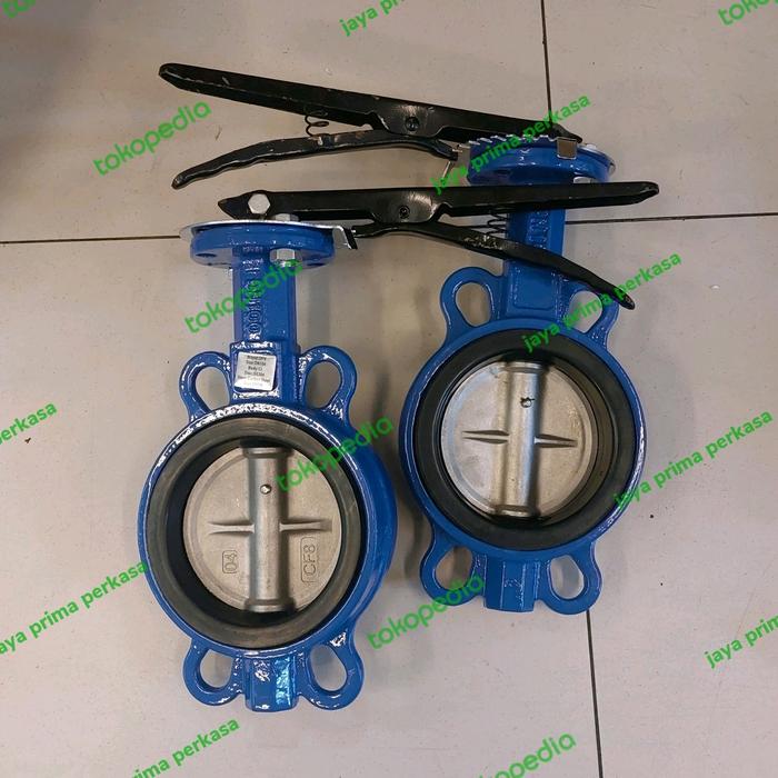 Jual Butterfly Valve Cast Iron EPDM 4" inch DN100 / Buterfly - Jakarta ...