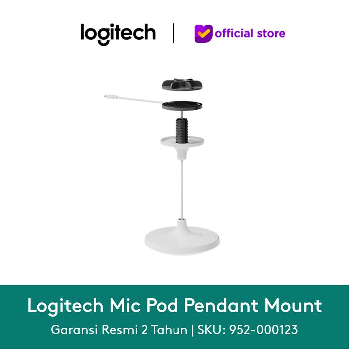 Promo Logitech Rally Mic Pod Ceiling Pendant Mount - Garansi Resmi 2 Tahun Cicil 0% 3x - Jakarta ...