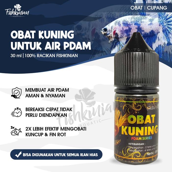 Promo OBAT KUNING PDAM SERIES UNTUK CUPANG KUNCUP DAN FIN ROT ...