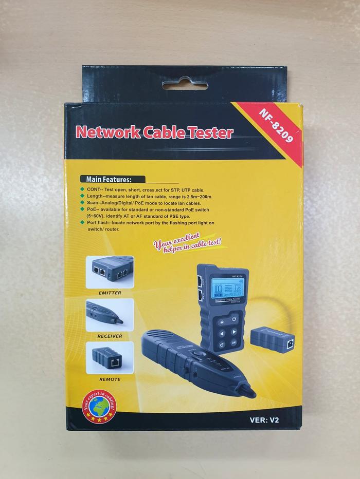 Jual Network cable tester Noyafa NF-8209 - Jakarta Pusat - Jaringan ...
