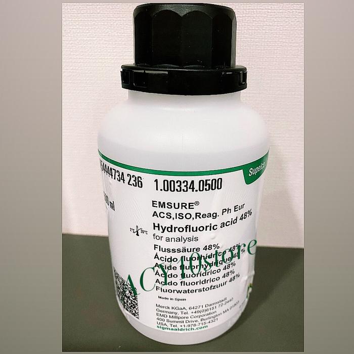 Jual MERCK 1.00334.0500 Hydrofluoric Acid 48%, 500ml - Jakarta Timur - ACY10store | Tokopedia