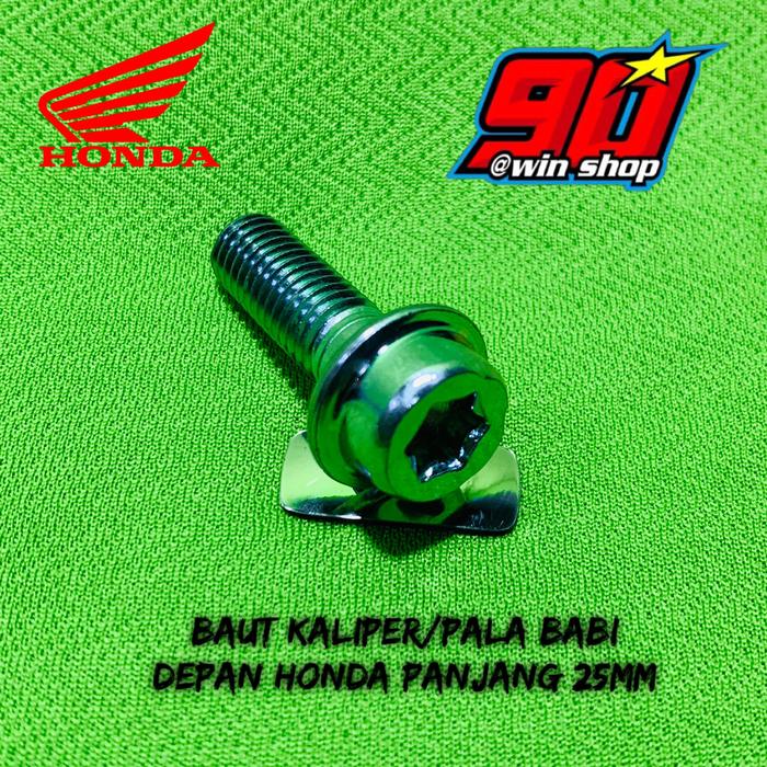 Jual Baut Bracket Kaliper Cakram Depan Beat Vario Scoopy Genio CBR CB ...