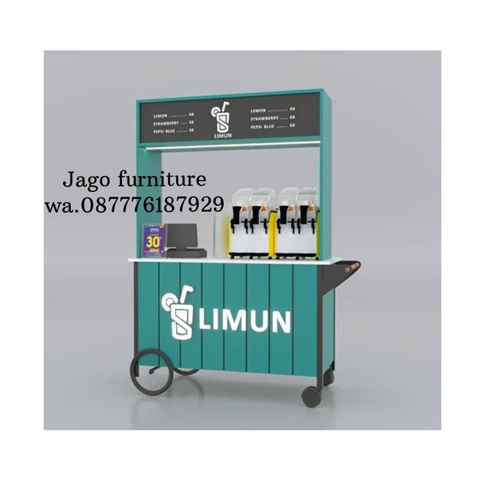 Jual BOOTH MINUMAN / BOOTH ES TEH / GEROBAK ES TEH/ BOOTH ES TEBU ...