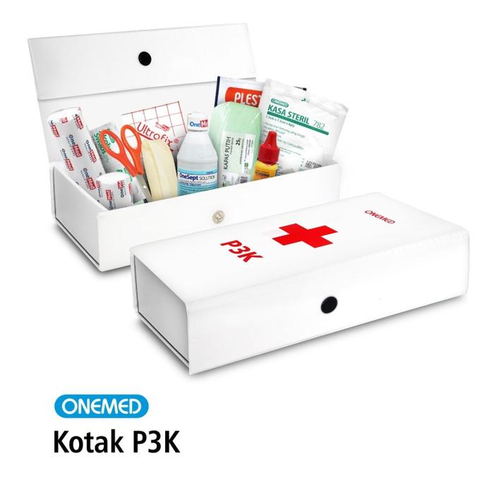 Jual ONEMED Kotak P3K Portable Mobil Lengkap First Aid Kit Box ...