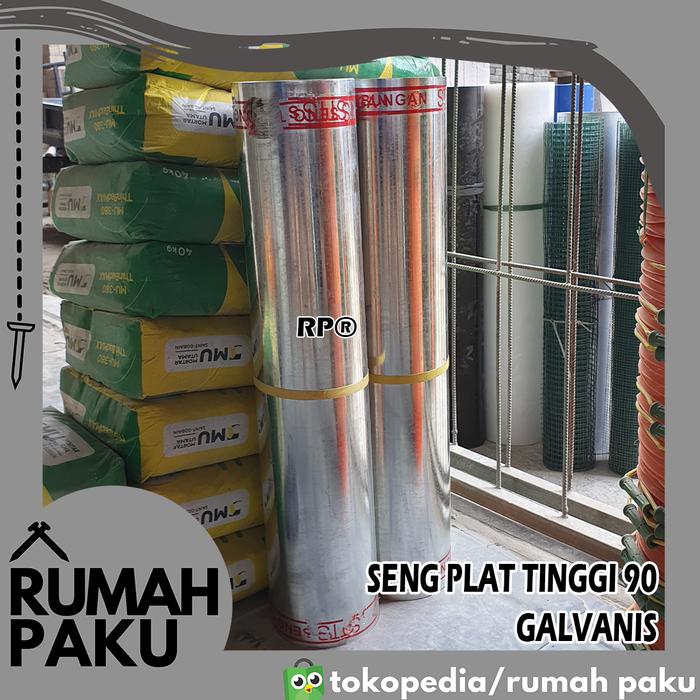Jual SENG PLAT TIPIS 90 GALVANIS (ROLL) - Kota Tangerang - RumahPaku ...