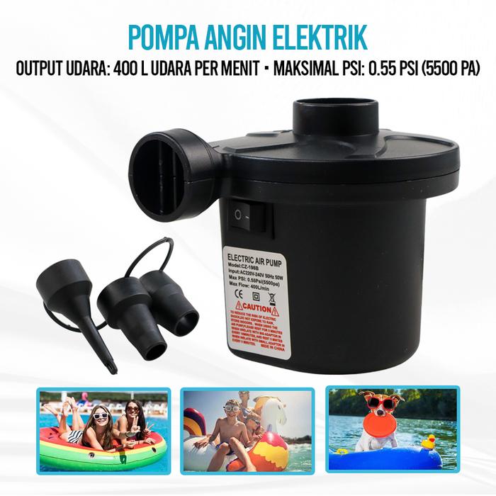 Jual Air Pump Vaccum Portable/Alat Pompa Angin Mini Elektrik Hemat ...