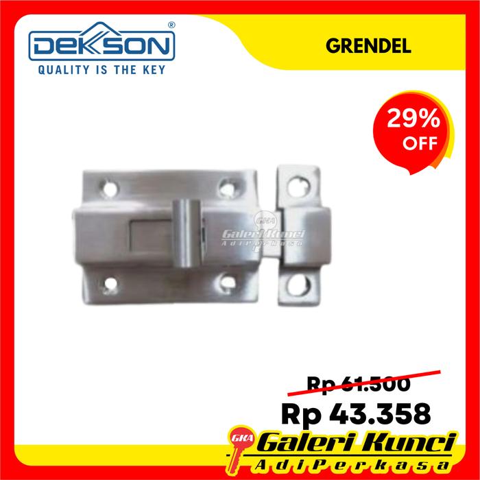Jual Grendel Dekson Dekkson D02 2 Inch SSS Door Bolt Grendel Jendela ...
