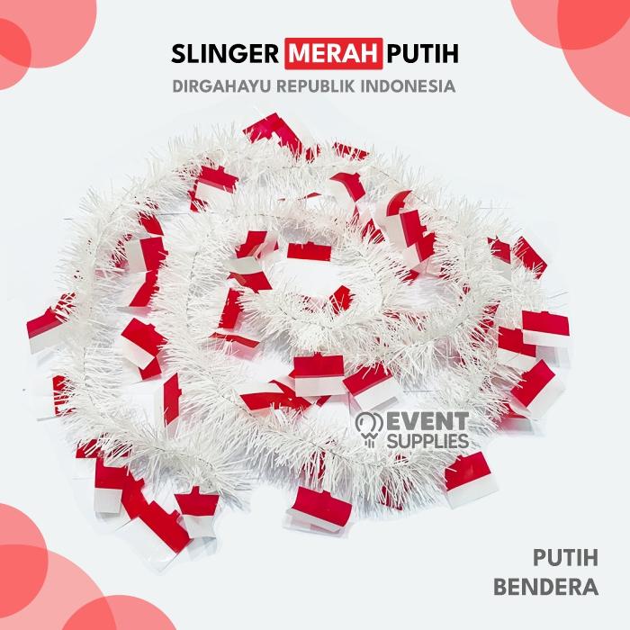 Jual Slinger Merah Putih HUT Kemerdekaan RI Dekorasi Dirgahayu ...