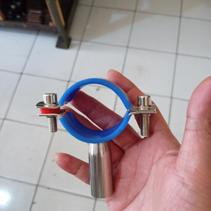Jual CLAMP PIPA, PIPE HOLDER SANITARY 304 2 INCH, PIPE HANGER SANITARY ...
