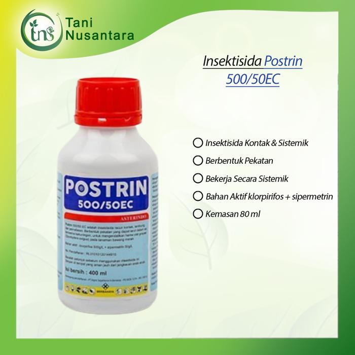 Jual Obat Pertanian Pembunuh Serangga ( Insektisida ) POSTRIN 500/50EC ...